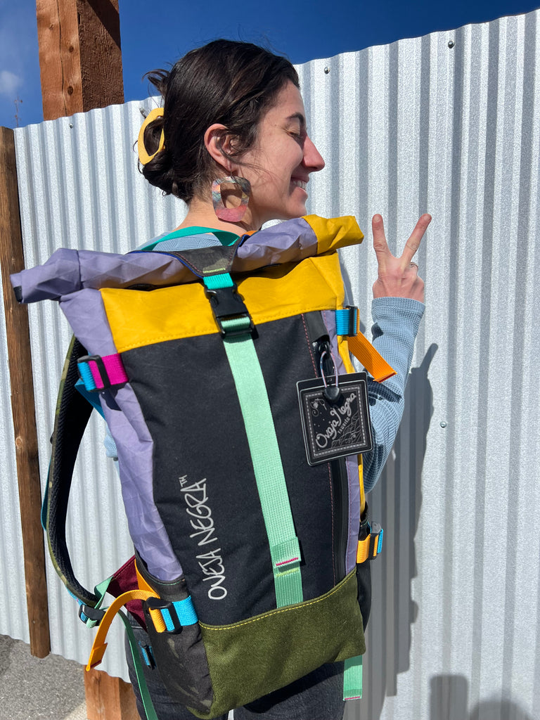 Portero™ Roll-Top Backpack - Recycled WACK PACK™ – Oveja Negra™